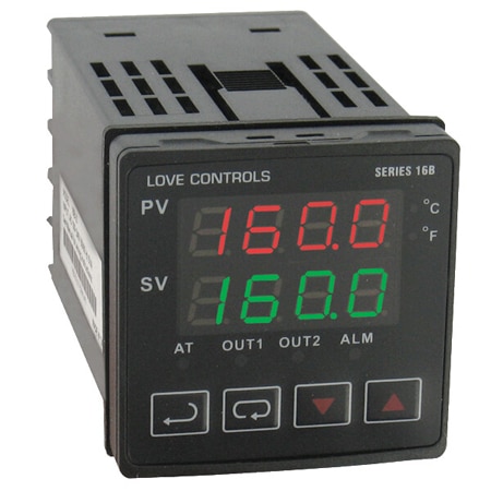 Dwyer 16B-63 Dual Loop PID Temp Controller, RS-485, Alarm Outputs, Dual LED Displays | EMIN.COM.MM