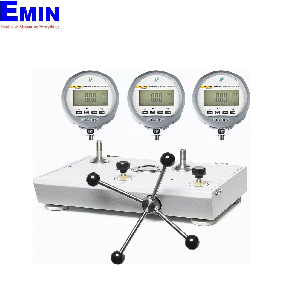 Fluke (Calibration) P5513-2700G-3/C Pneumatic Pressure Calibrator (3 ...