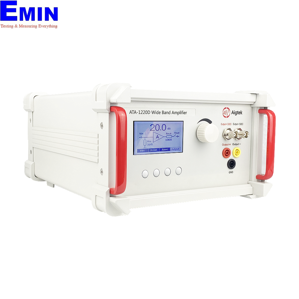 Aigtek ATA-1220D Wide Band Amplifier ((-3dB) DC~21MHz, 60Vp-p (± 30Vp), 1Ap, 30Wp, 1CH) | EMIN ...