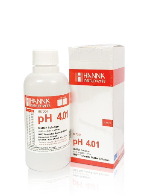 HANNA HI7004M pH 4.01 Technical Calibration Buffer (230mL) | EMIN.COM.MM