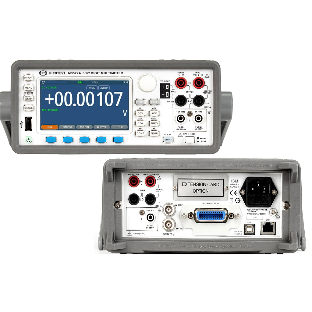 PICOTEST M3520A Digital Multimeter (6 1/2 Digits) | EMIN.COM.MM