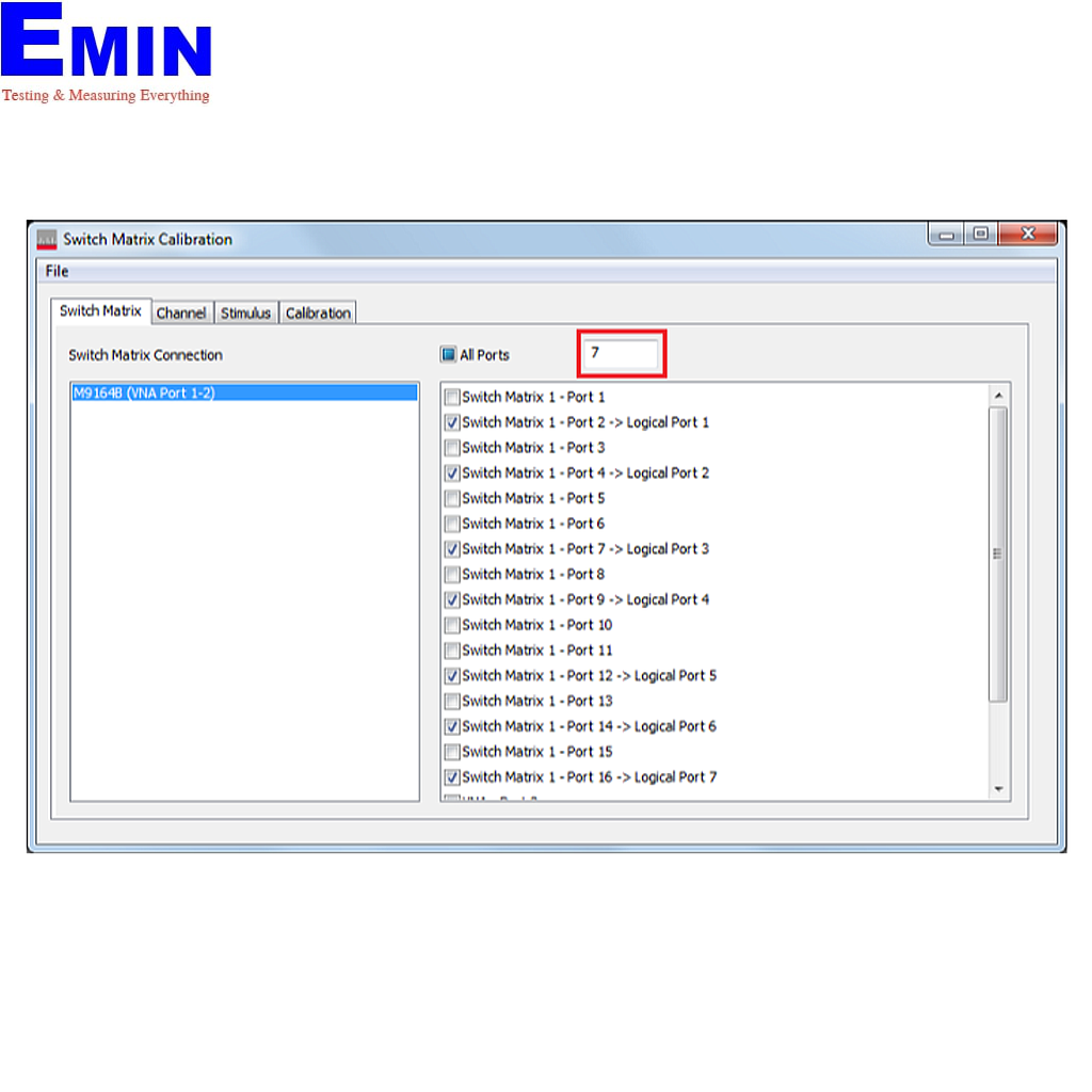 KEYSIGHT S97553B Multiport Calibrated Measurements with Switch ...