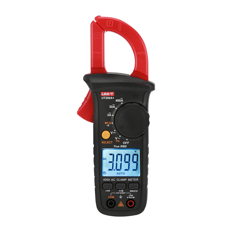 UNI-T UT200A+ Digital Clamp Meter (3A~400A, True RMS) | EMIN.COM.MM