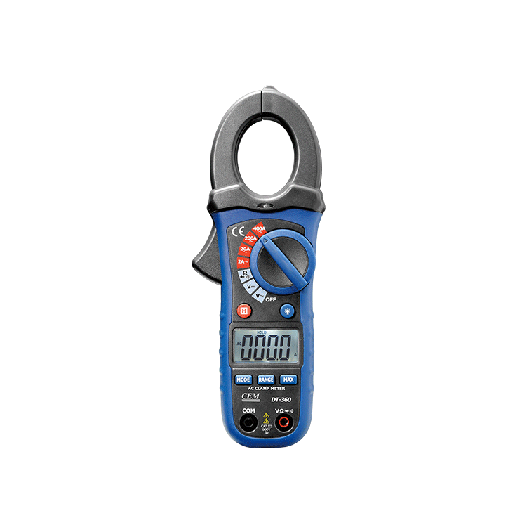 CEM DT-363 Compact AC,AC/DC Autoranging Clamp Meters (AC/DC-400A/600V, AC True RMS) | EMIN.COM.MM