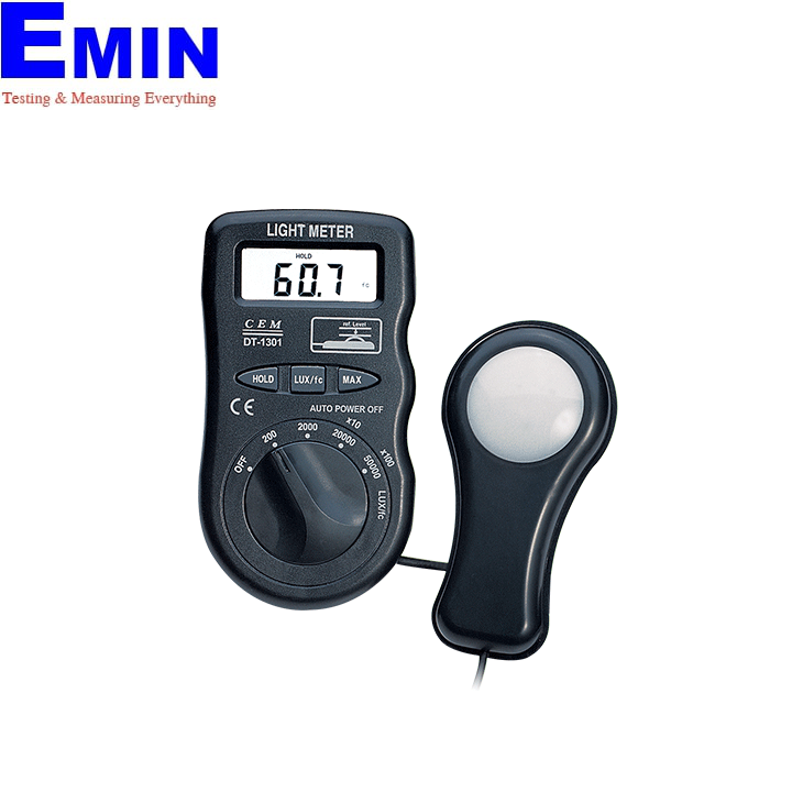 CEM DT-1308 Light Meter (400,000Lux) | EMIN.COM.MM