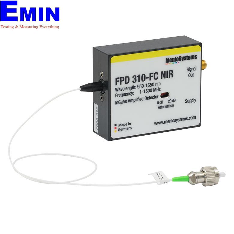 THORLABS FPD310-FC-NIR InGaAs Fiber-Coupled Amplified Photodetector ...