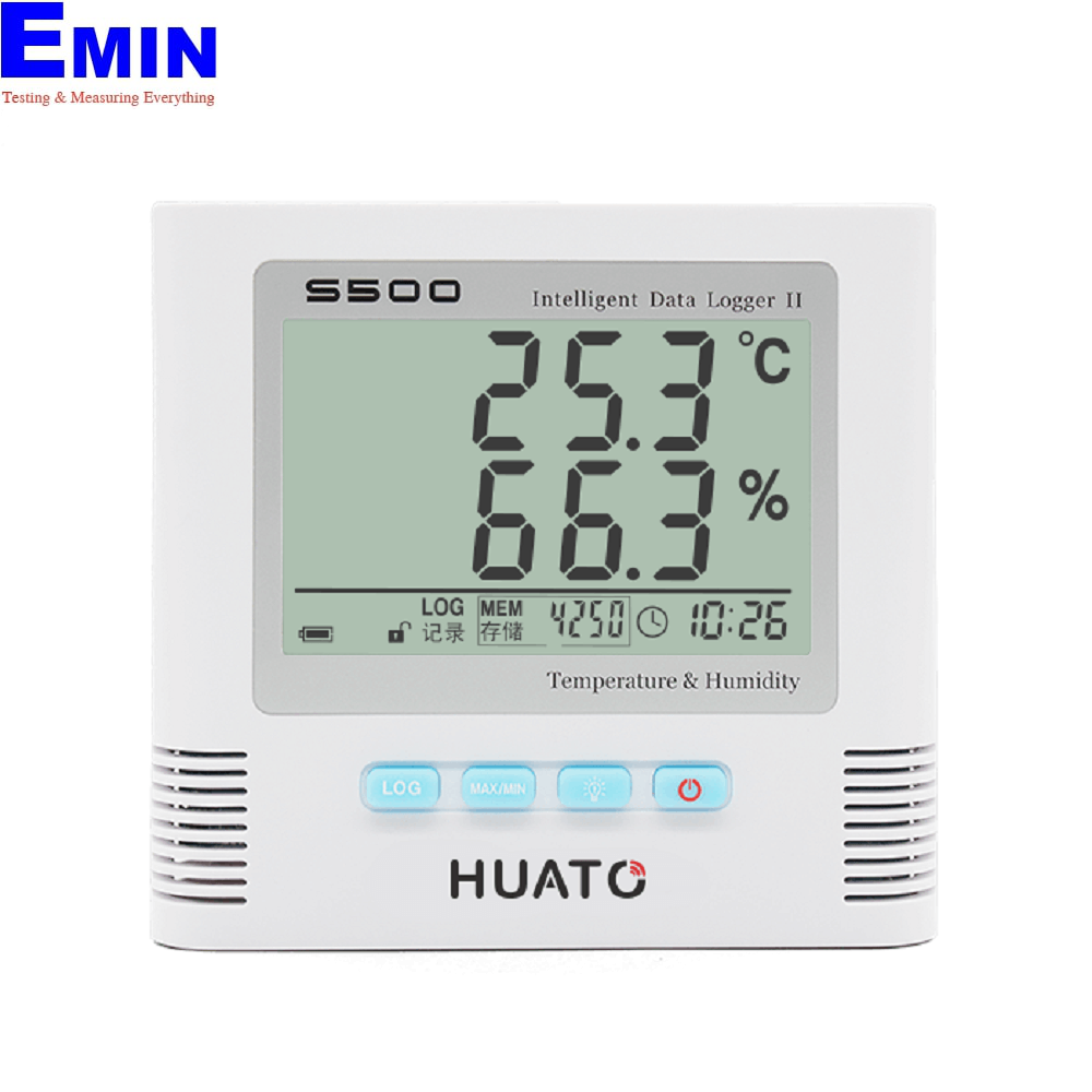 HUATO A2000-TH Sound & Light Alarm Hygro-thermometer (-20~+70℃, 0 ~ 100 ...