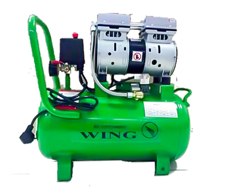 WING TW-OF750-25L Oil Free Silent Air Compressor (25L, 8 Kg/cm2) | EMIN ...