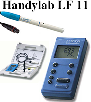 Handylab LF11/LF 513T Portable conductivity meters with GLP functions ...