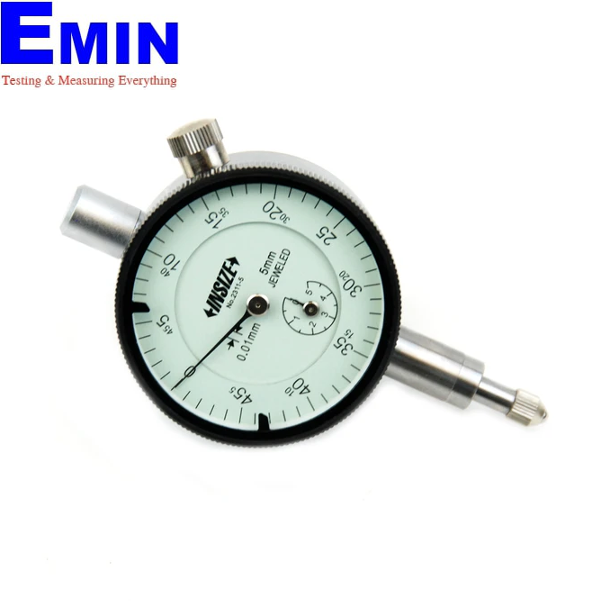 INSIZE 2311-5 Compact Dial Indicator (5mm; lug back) | EMIN.COM.MM
