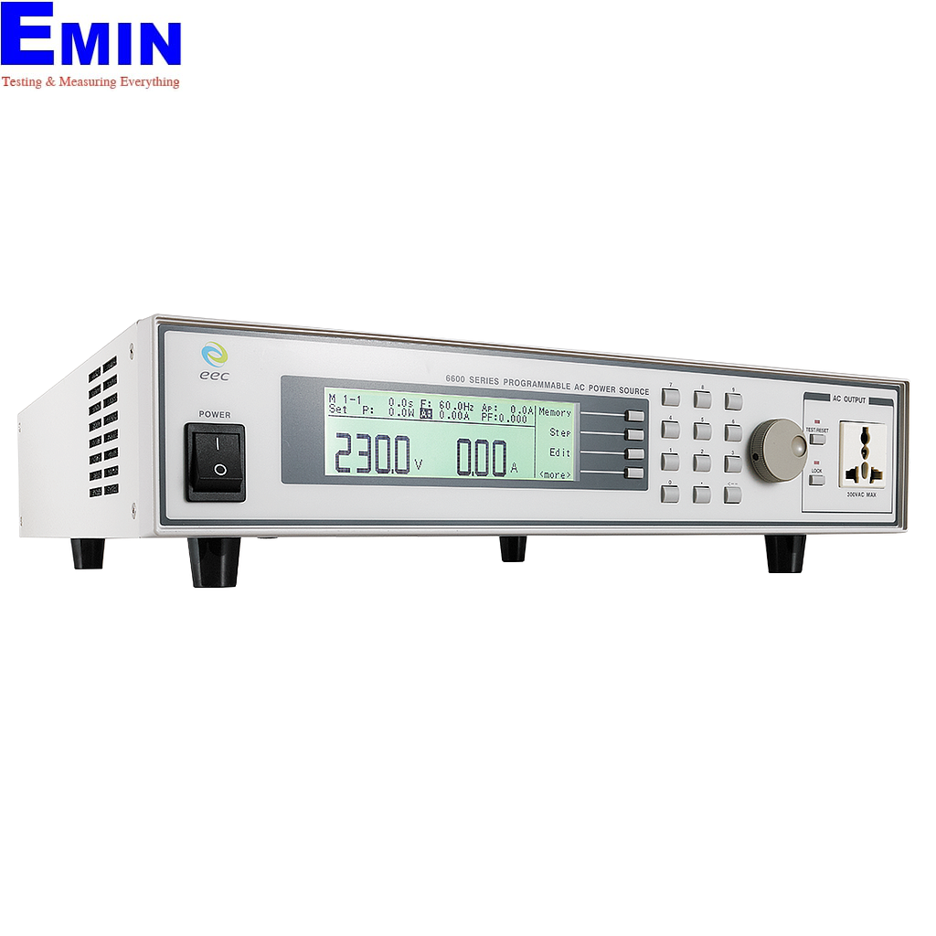 EEC 6630 Programmable AC Power Source (3kVA; 300V; 13.8A) | EMIN.COM.MM