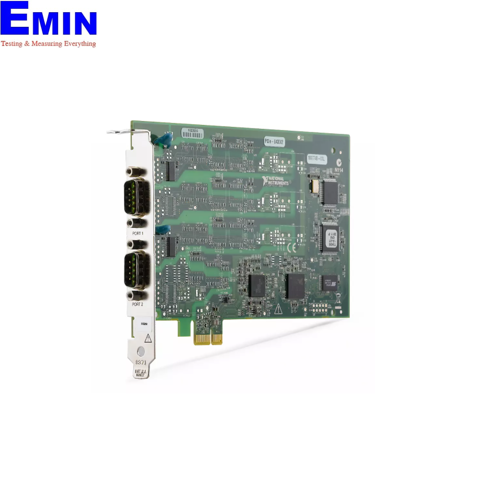 NI PCIe-8430/2 Serial Interface Device (2-Channel, Supported RS232, PCI ...