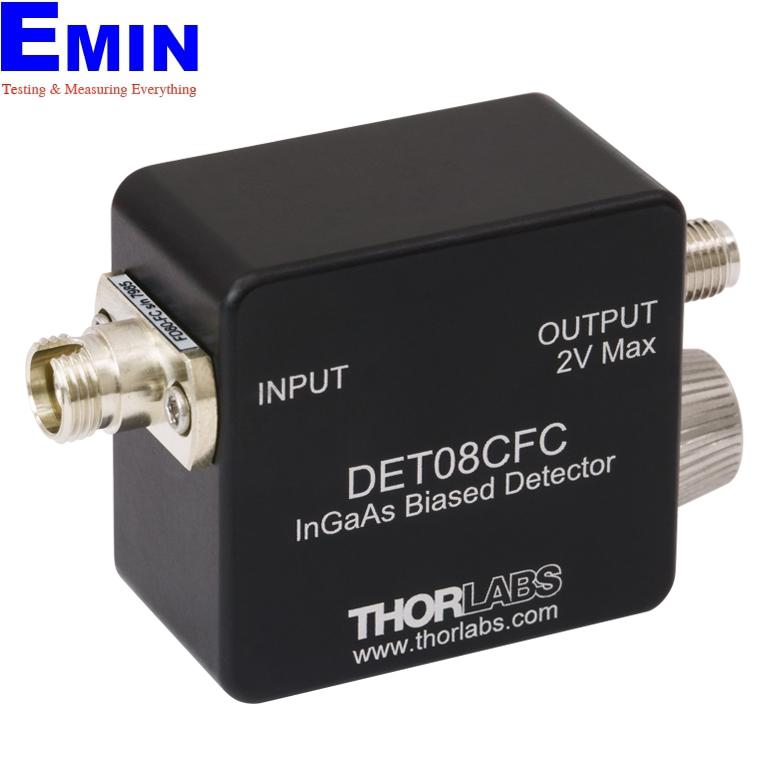 THORLABS DET08CFC High-Speed Fiber-Coupled Detectors (5 GHz, 800 - 1700 ...
