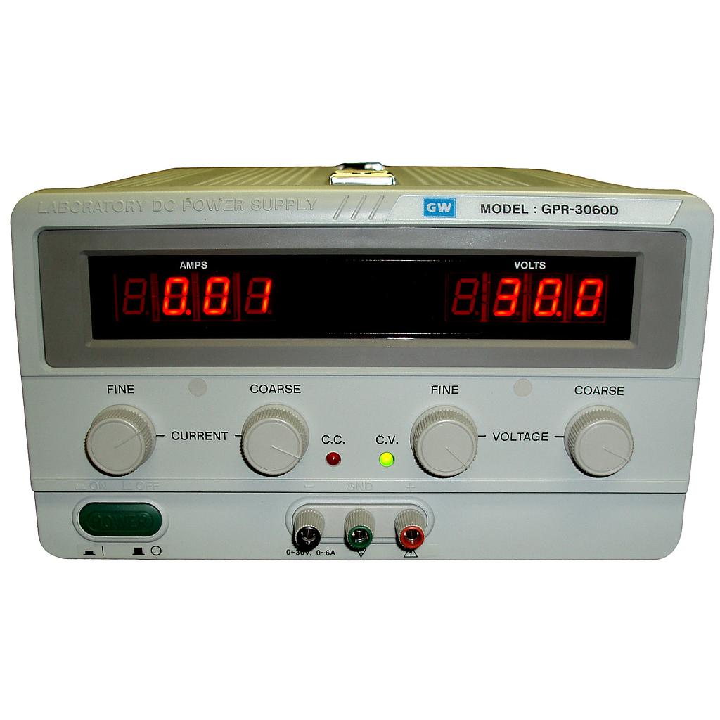 GW INSTEK GPR-3060D Linear D.C. Power Supply (30V, 6A, 180W) | EMIN.COM.MM