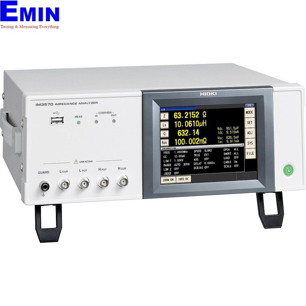 Hioki IM3570 CHEMICAL IMPEDANCE ANALYZER | EMIN.COM.MM