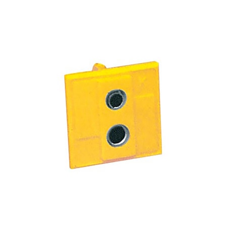 OMEGA RSJ-J-R Round Hole Thermocouple Panel Jack Connectors (J, ANSI ...