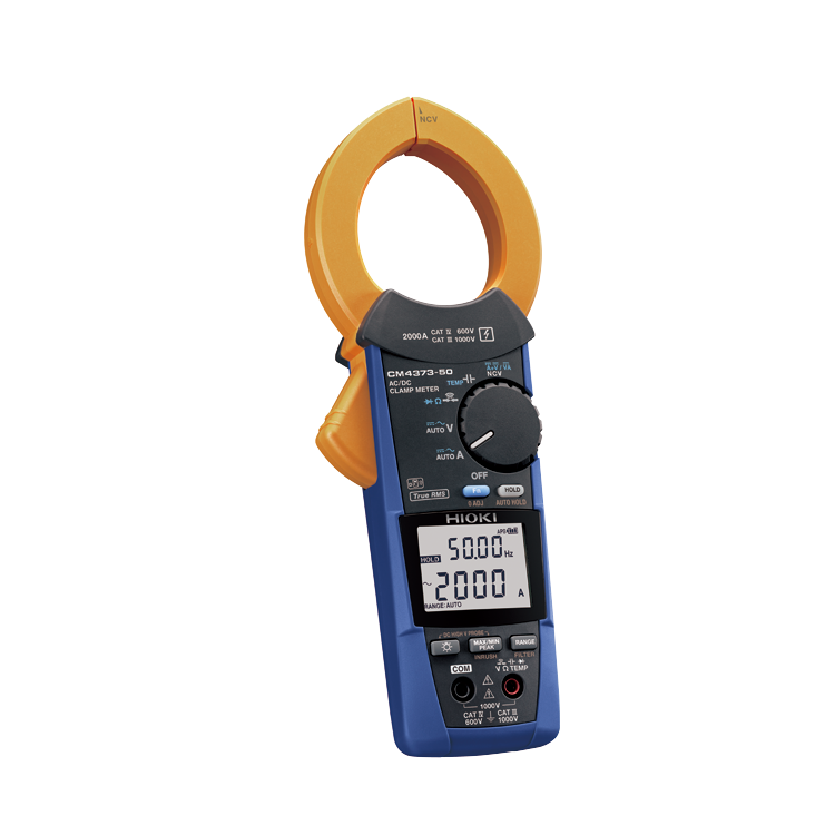 HIOKI CM4373-50 KIT AC/DC Clamp Meter (True-RMS, 2000A AC/DC, Wireless ...