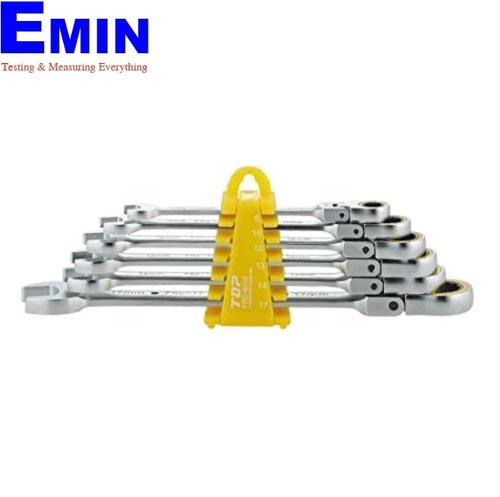 TOP Kogyo FRC-6000 Swing Ratchet Combination Wrench Set (6 pcs/set ...