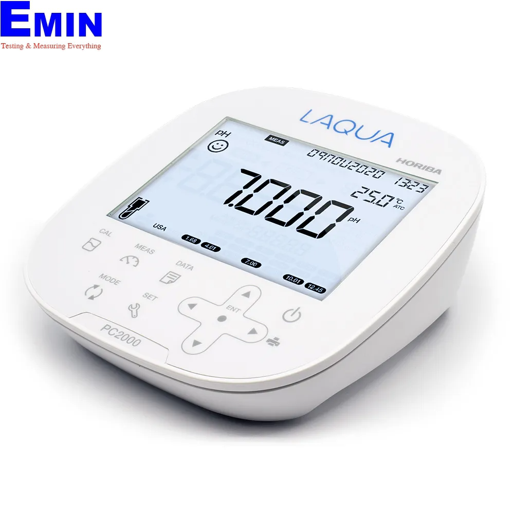 HORIBA PC 2000-S Benchtop pH/ORP/Ion/Conductivity Meter Kit (-2.000~20. ...