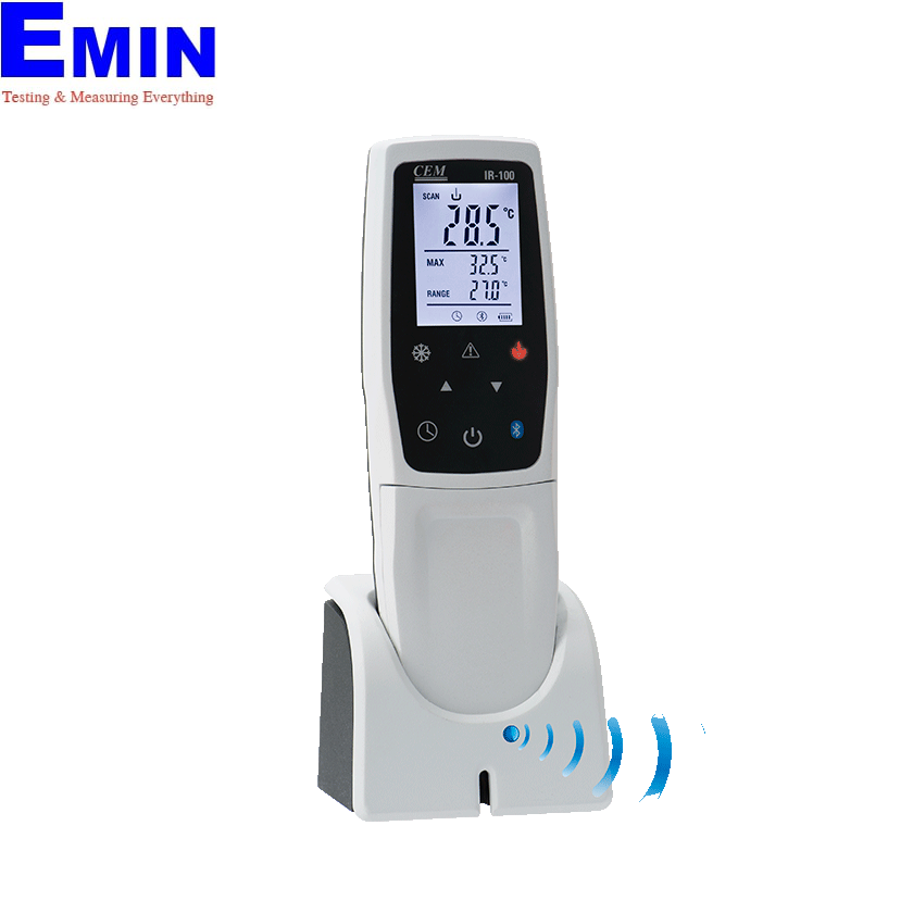 CEM IR-100 2 in 1 Food safety Infrared Thermometer (-40ºC~300ºC) | EMIN ...