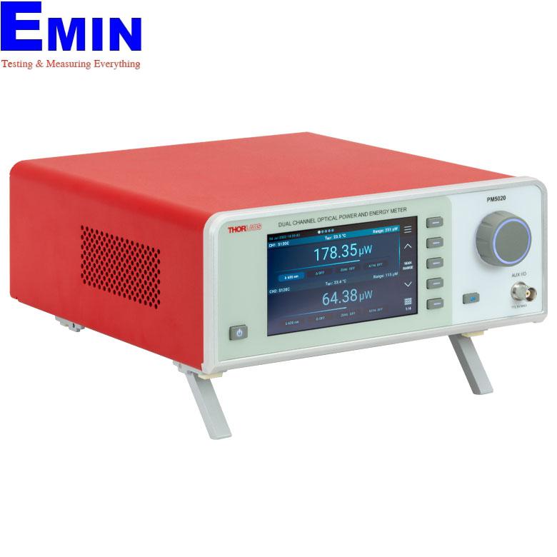 THORLABS PM5020 Dual-Channel Benchtop Optical Power and Energy Meter ...