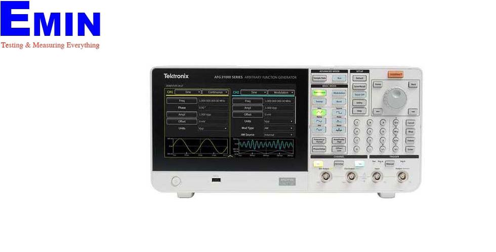 TEKTRONIX AFG31052 Arbitrary Function Generators (50 MHz, 2 Channel, 500Msa/s) | EMIN.COM.MM