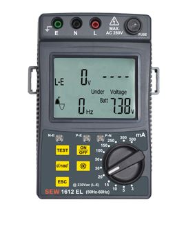 Sew 1612 EL DIGITAL RCD TESTER | EMIN.COM.MM