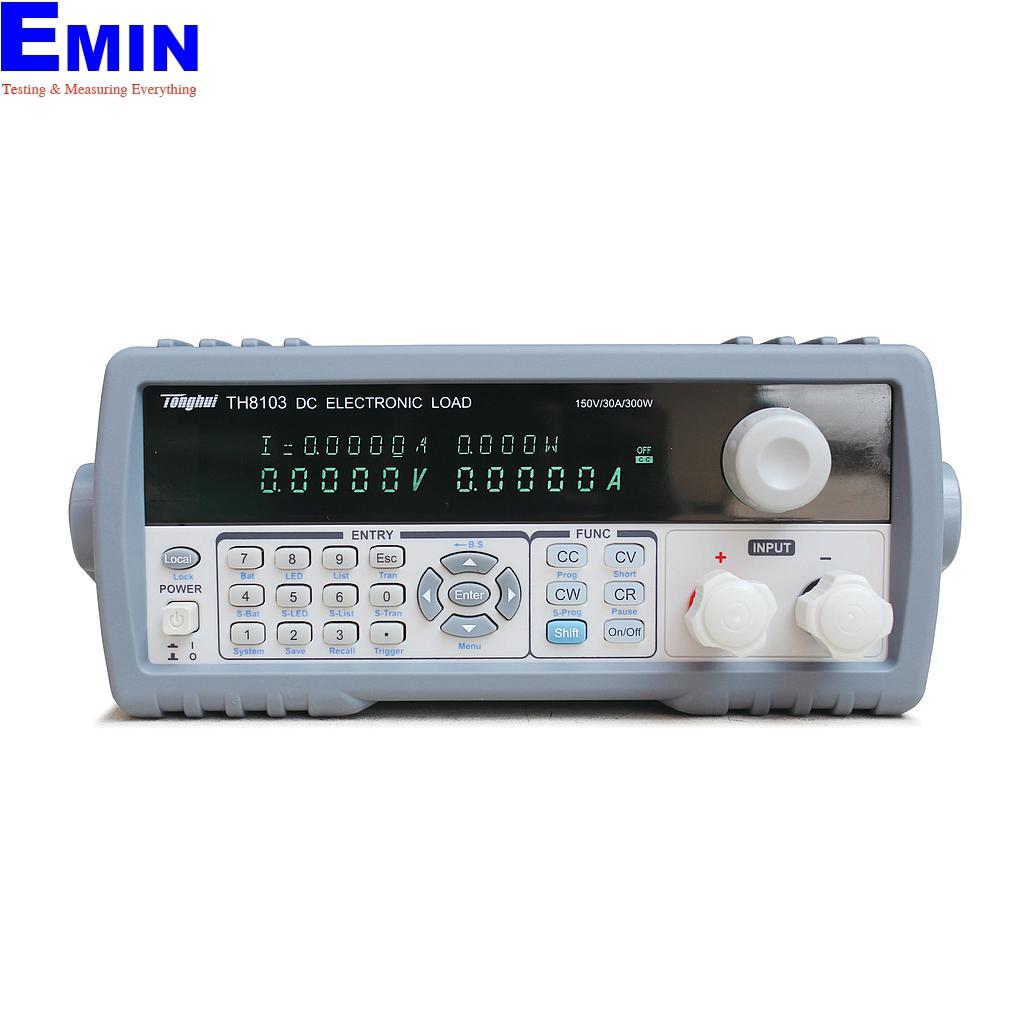 Tonghui TH8103 Programmable DC Electronic Load (150V; 30A; 300W) | EMIN.COM.MM