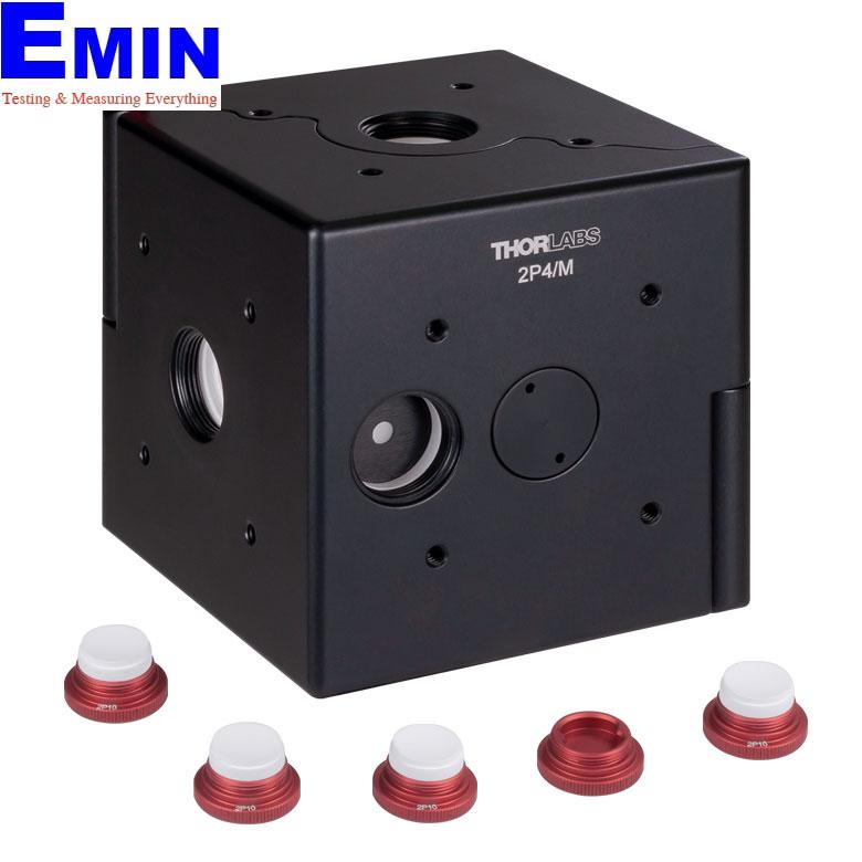 THORLABS 2P4/M Integrating sphere (4 Input Ports, M4 Tapped Mounting ...