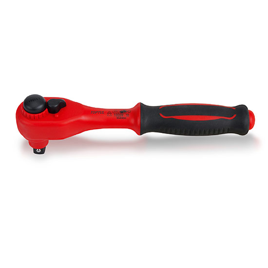 TOPTUL CHRI1626V4 VDE Insulated Reversible Ratchet Handle with Quick ...