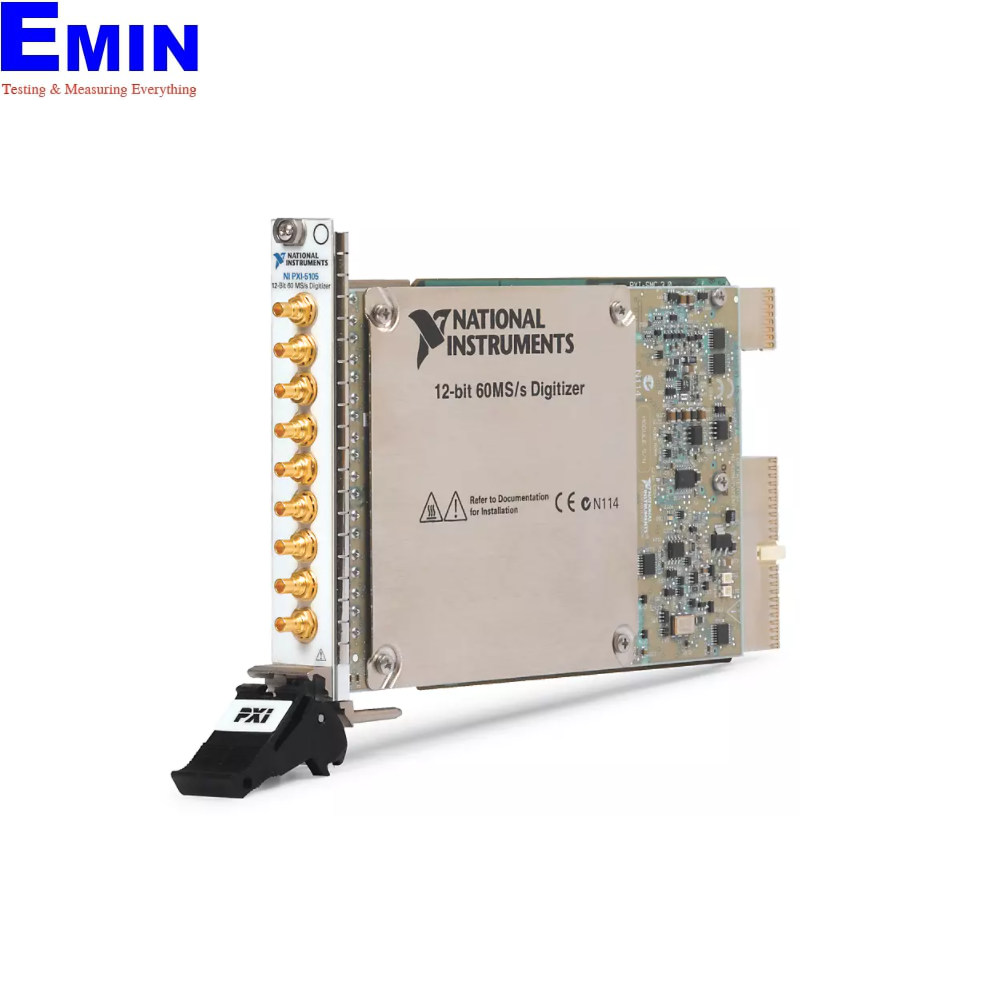 NI PXI-5105 PXI Oscilloscope (60 MS/s, 8 Channel, 128 MB, ±15 V) | EMIN ...