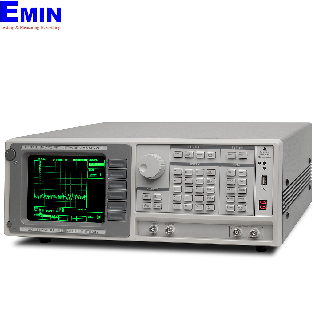 Stanford Sr770 Fft Spectrum Analyzer 476 µhz 100 Khz Emin Com Mm