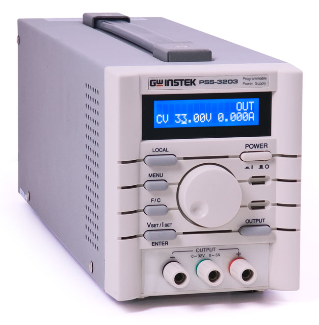 GW INSTEK PSS-2005 (RS232C) Programmable Linear D.C. Power Supply (20V ...