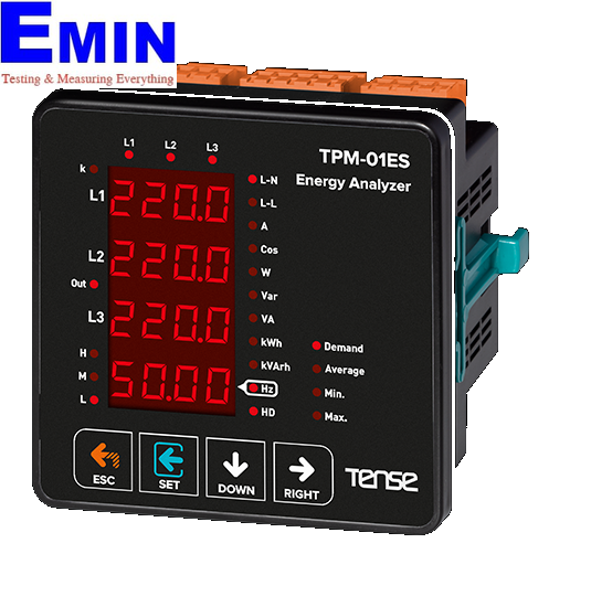 TENSE TPM-01ES Energy Analyzer (85V-300V AC) | EMIN.COM.MM