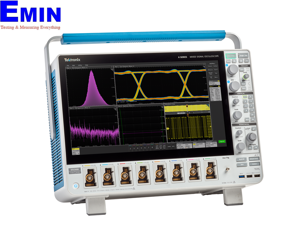 TEKTRONIX MSO64B Mixed Signal Oscilloscope (MSO64B 6-BW-2500 2.5 GHz, 4 ...