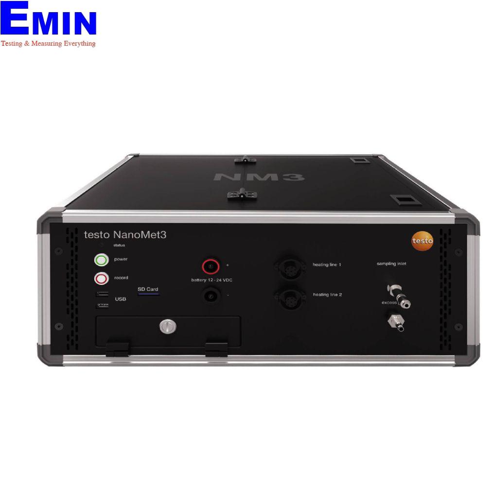 TESTO NanoMet3 Portable Nanoparticle Counter for Real Driving Emissions ...