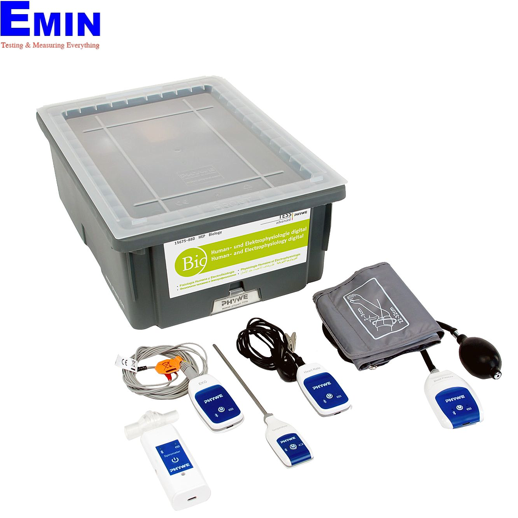 PHYWE 15675-88D Student Set Human And Electrophysiology Digital | EMIN ...