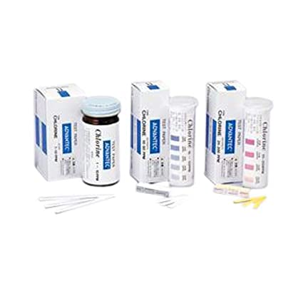 Advantec 08010020 Chlorine Test Paper (25-200 ppm) | EMIN.COM.MM