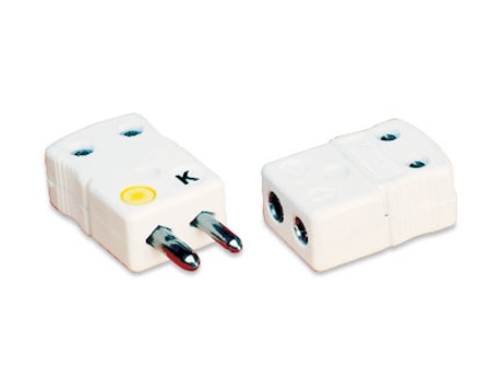 OMEGA UHX-NI-M Ceramic Standard Size Thermocouple Connectors for High ...