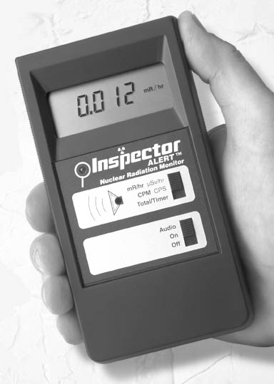 IMI INSPECTOR ALERT V2 Digital radiation meter (alpha, beta, gamma, X ...