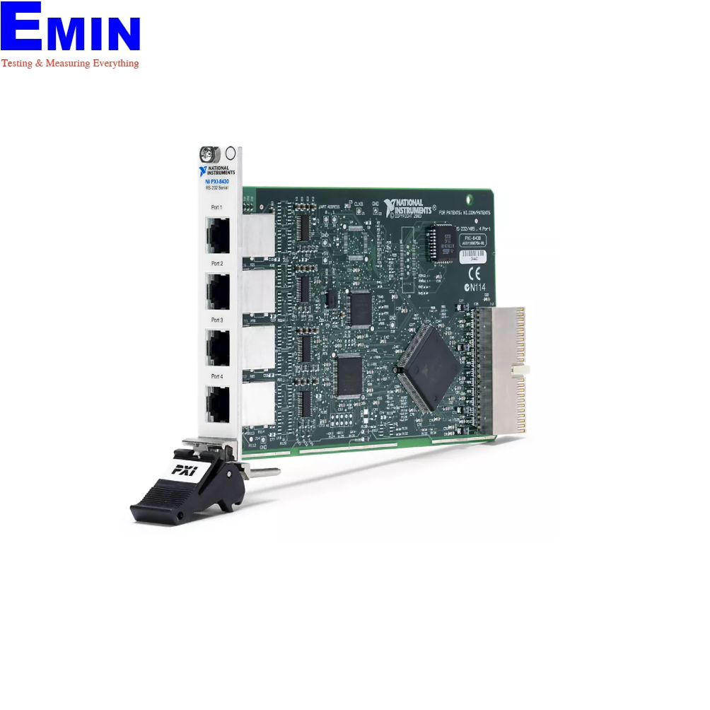 NI PXI-8430/4 PXI Serial Interface Module (4 Channels, Supported RS232 ...