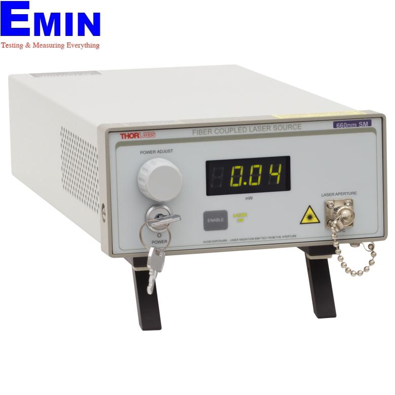 THORLABS S1FC660 Fiber-Coupled Laser Sources (660 nm) | EMIN.COM.MM