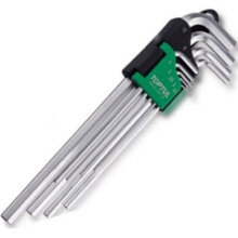TOPTUL GAAL0912 9PCS Extra Long Type Hex Key Wrench Set | EMIN.COM.MM