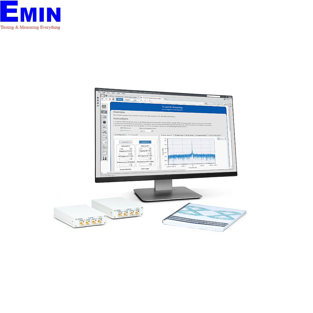 NI USRP-2900 Teaching Bundle Software Defined Radio Device Bundle (Comm ...