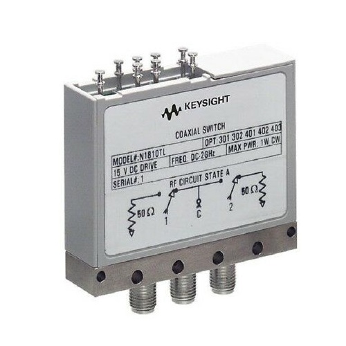 KEYSIGHT N1810TL Coaxial Switch (DC ~ 26.5 GHz, SPDT) | EMIN.COM.MM