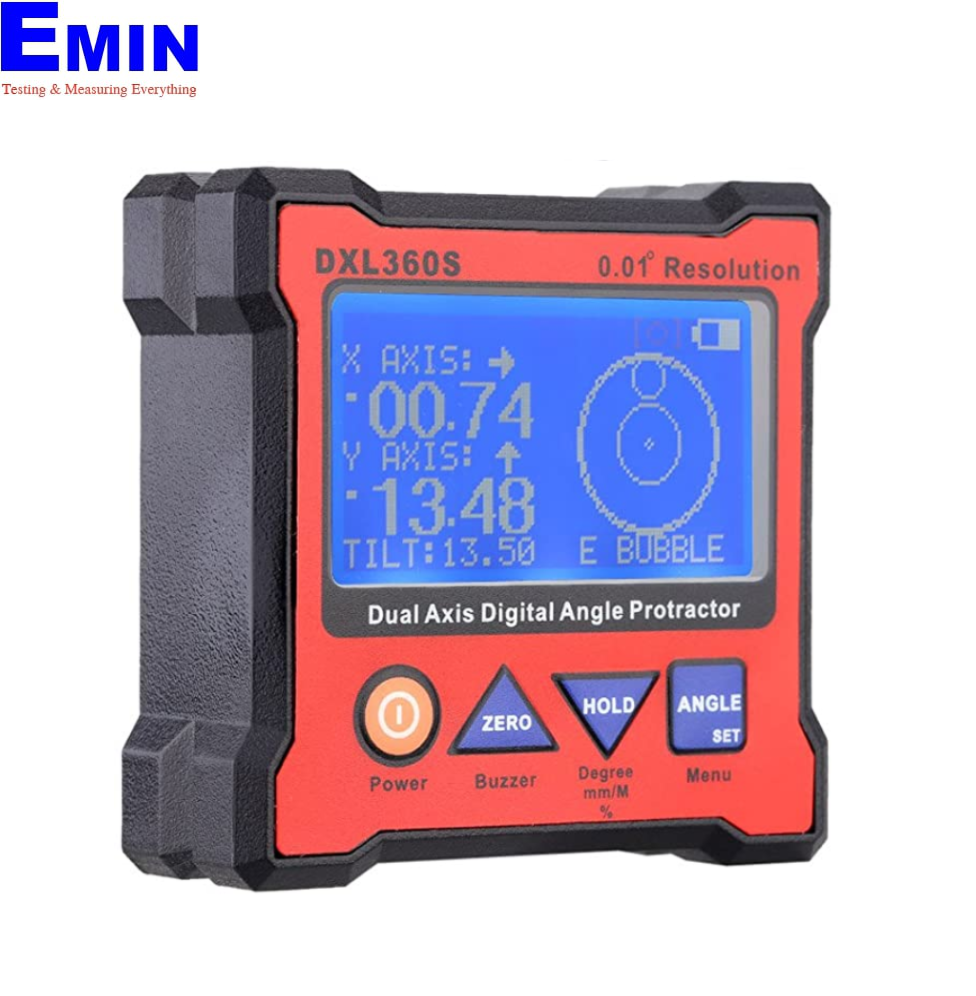 Roeckle DXL360S V3.2 Dual Axis Digital Protractor with Magnetic base ...