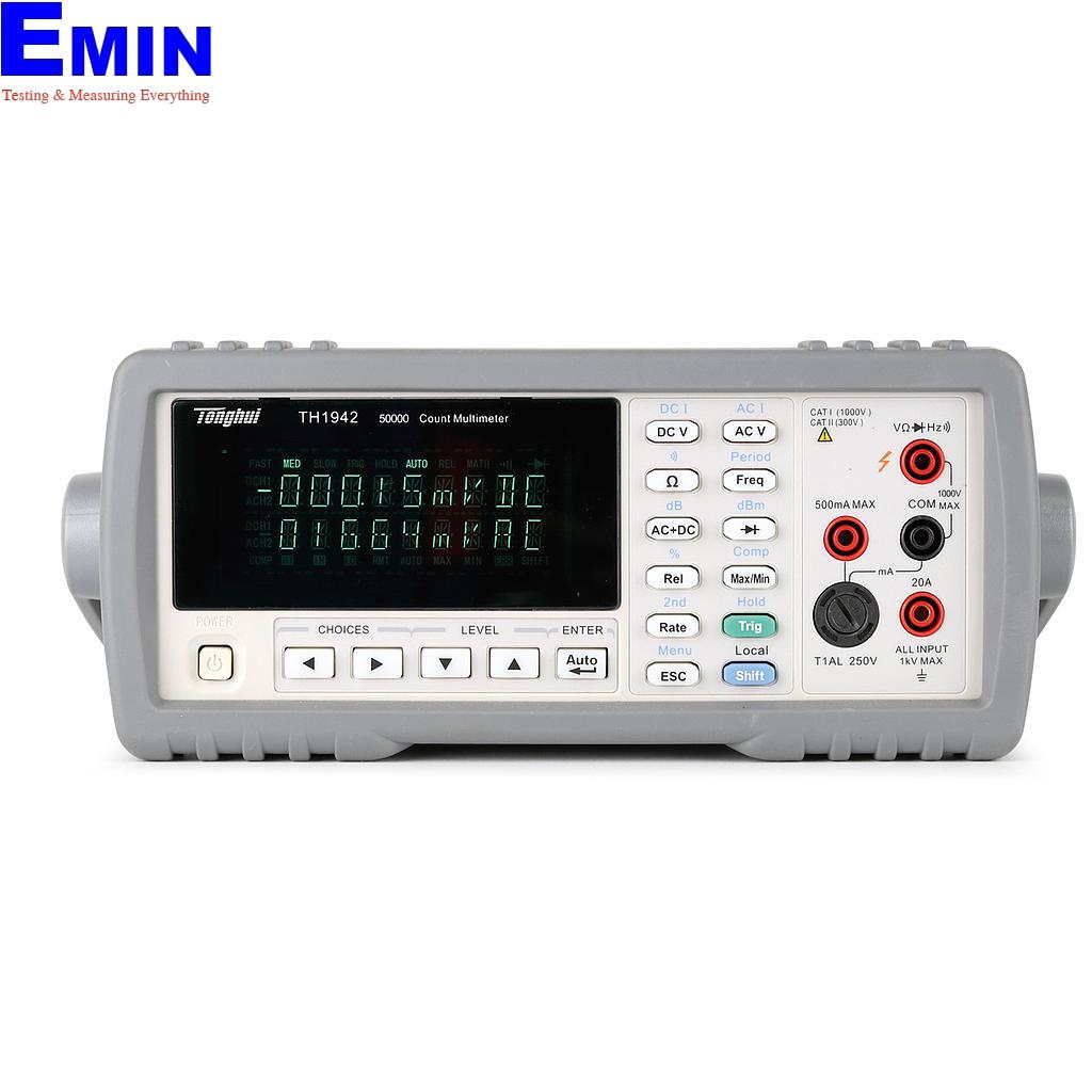 Tonghui TH1942 Digital Multimeter (AC: 750V, 20A; DC: 1000V, 20A) | EMIN.COM.MM