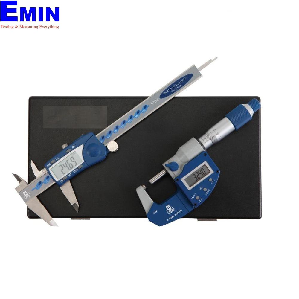 MOORE & WRIGHT (ANH) MW200-SET4 Digital Micrometer and Caliper Set ...