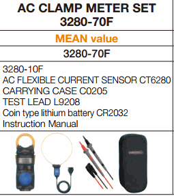 HIOKI 3280-70F CLAMP METER SET (1000A, kìm dây mềm 4200A)) | EMIN.COM.MM