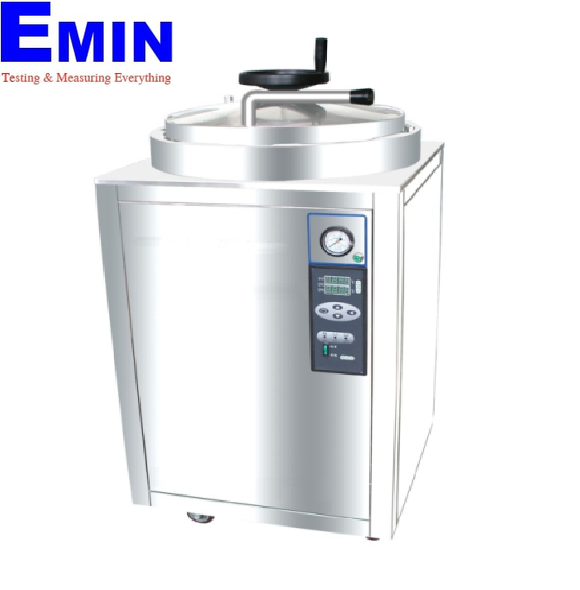 HINOTEK LDZX-75KBS Hand wheel Stainless Steel Vertical Presure Steam Sterilizer (75L,3.5KW/220V ...